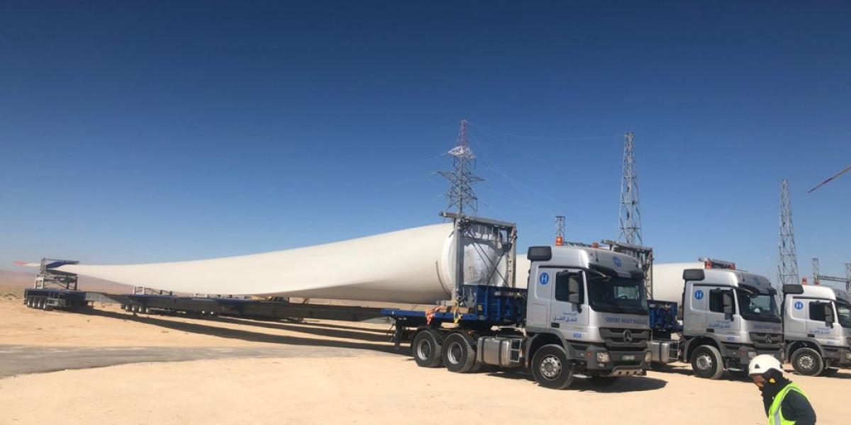 Shobak Wind Farm | Orient heavy haulage